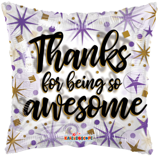 Thanks For Being Awesome Balloon – Same Day Delivery in Amman Jordan ...